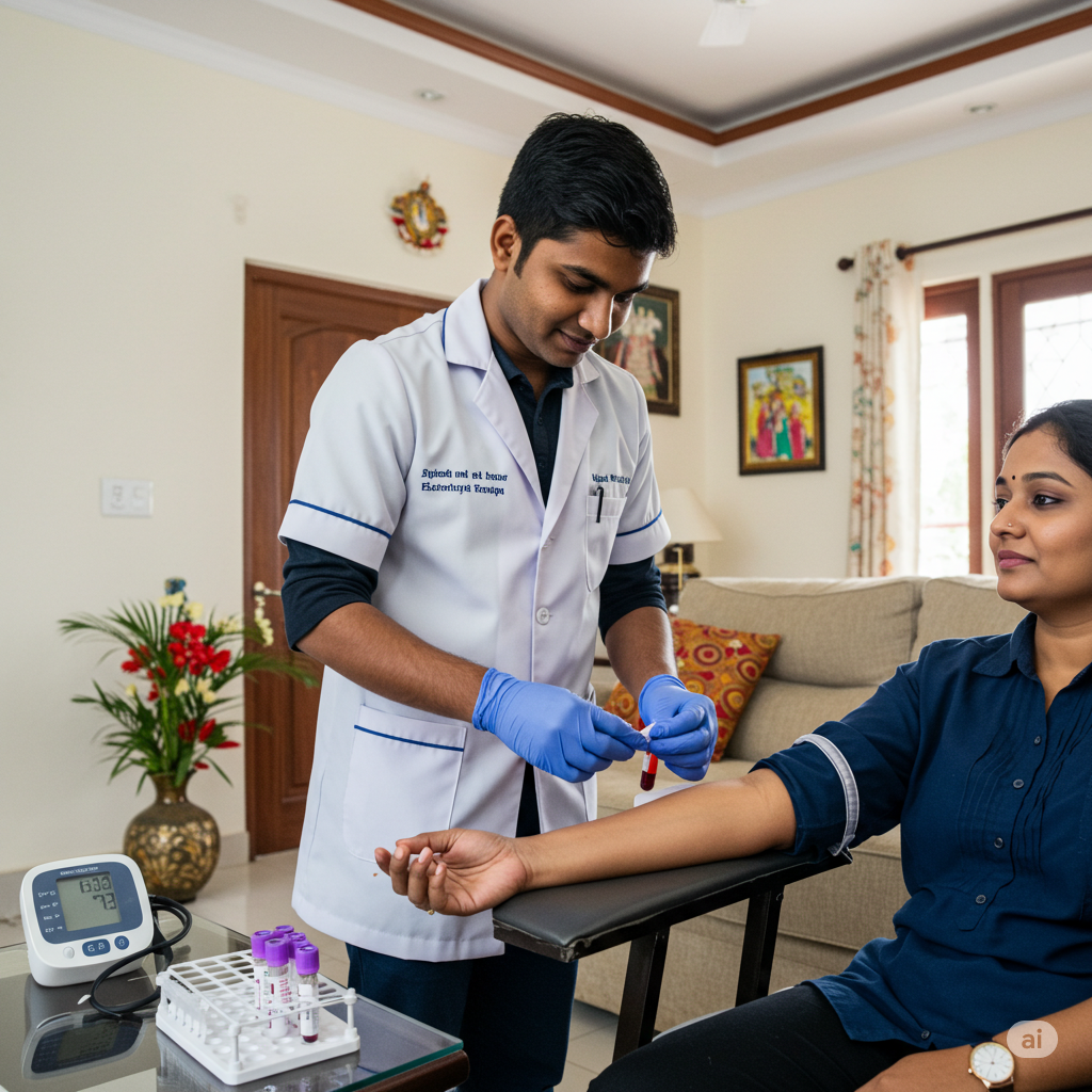 Can I Get a Blood Test Without Leaving Home? - Thyrocare Diagnostic Centre
